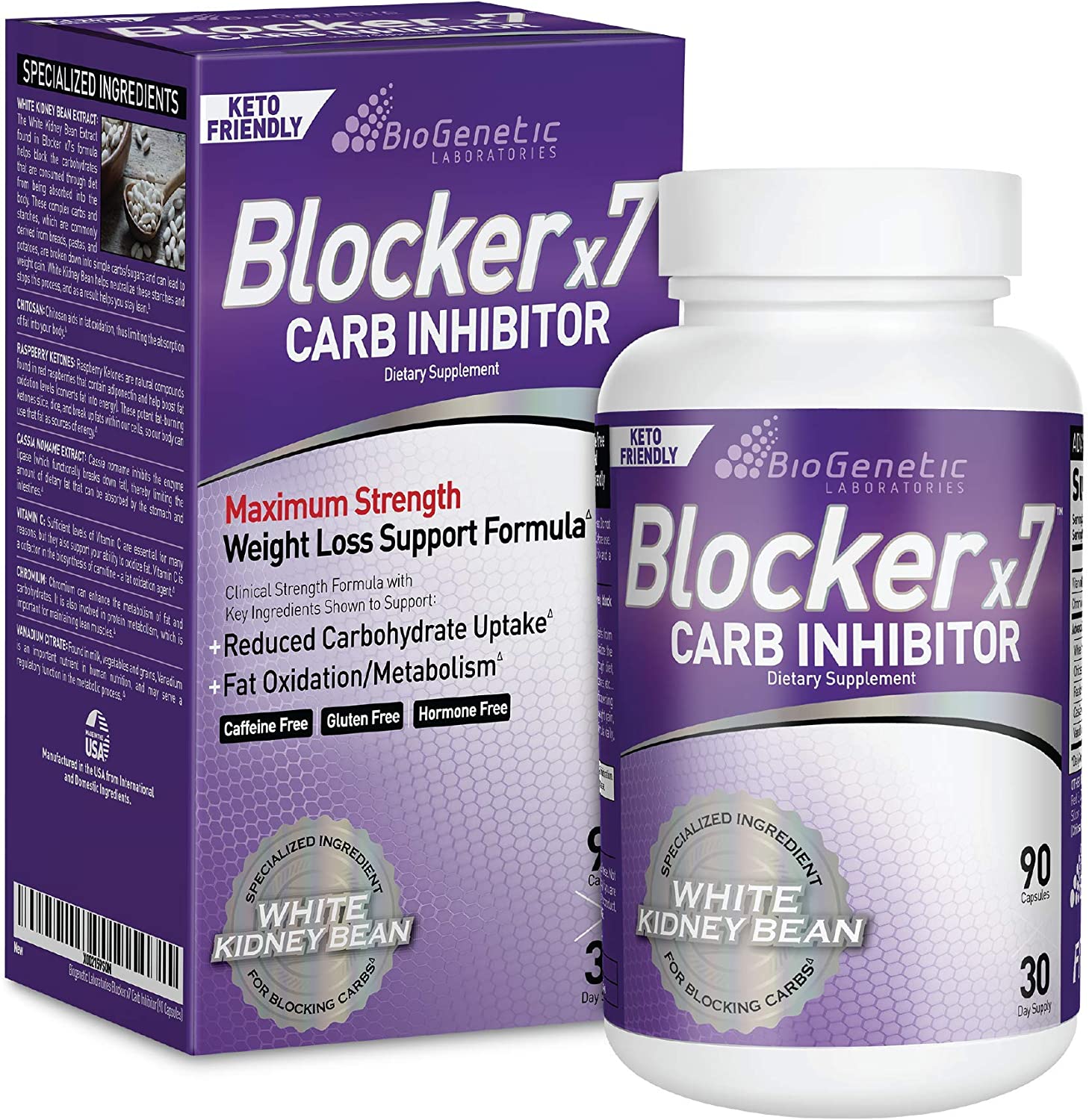 BioGenetic Laboratories Blocker X7 Carb Inhibitor